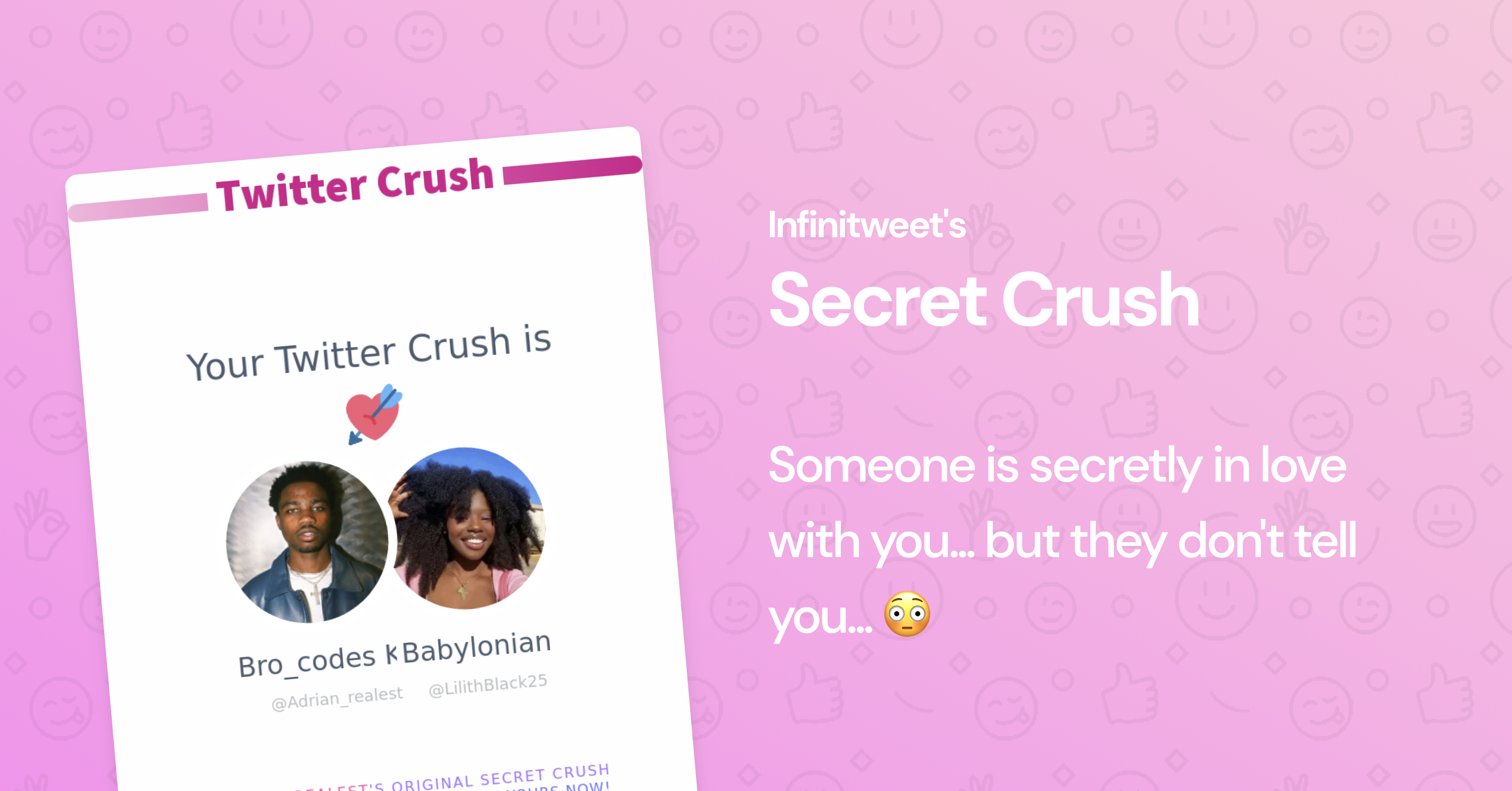 Secret Crush • Infinitweet